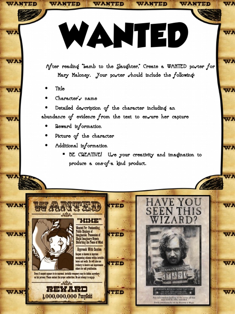 Wanted | PDF