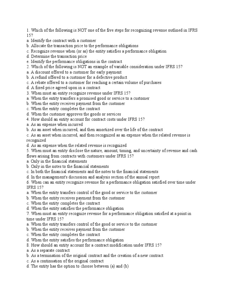 Question | PDF | Revenue | Expense