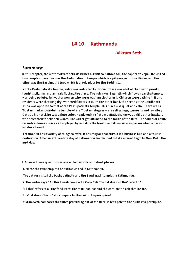 Kathmandu | PDF | Kathmandu