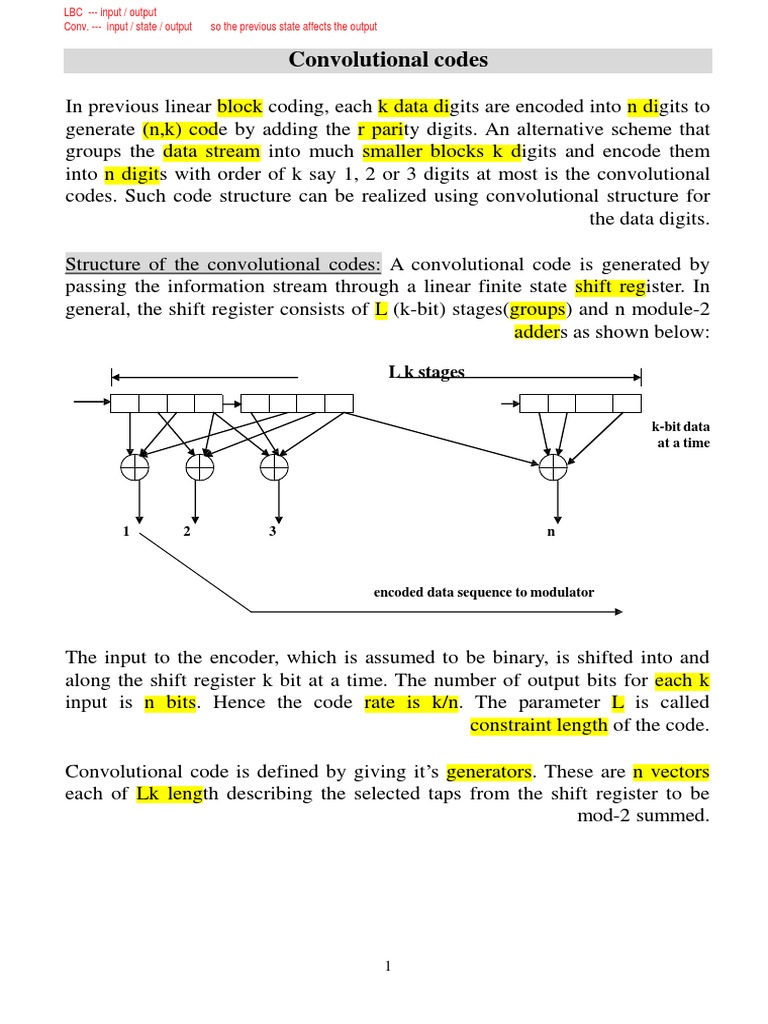 4a Convolution Code | PDF | Applied Mathematics | Computer Science