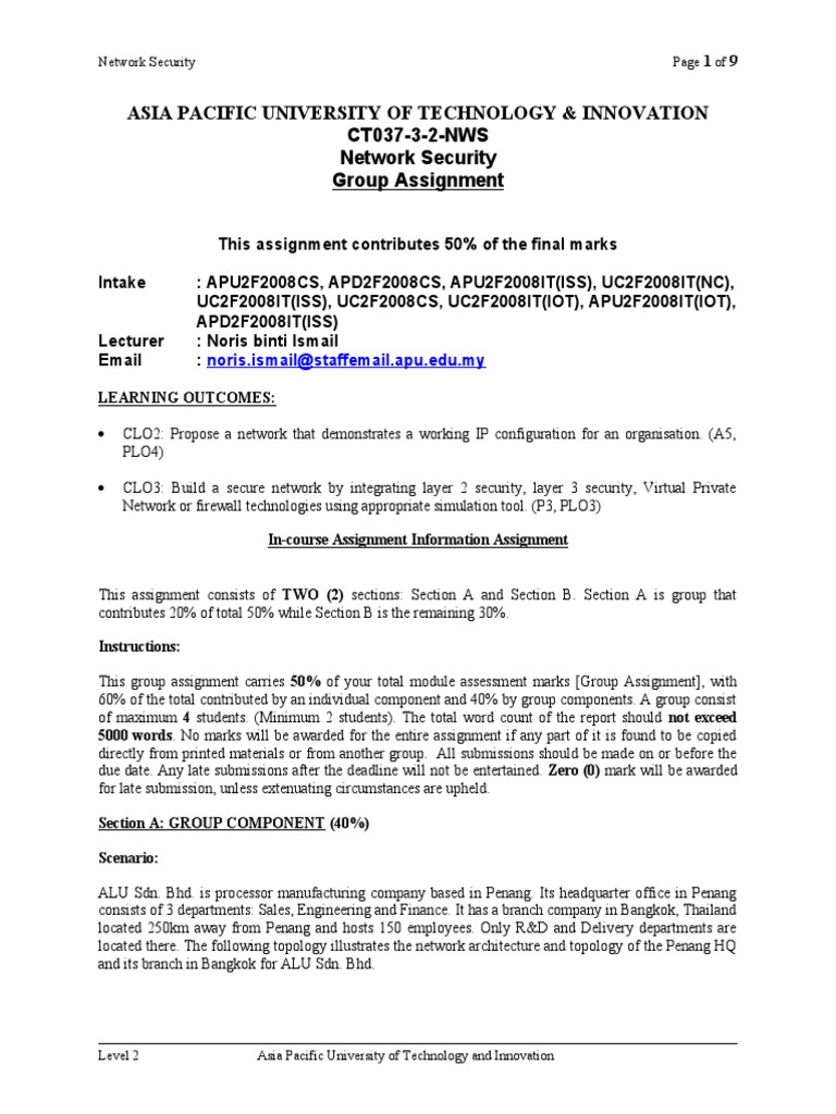 NWSAssignment Coppa - 022021 16022021 | PDF | Computer Network | Hypertext Transfer Protocol