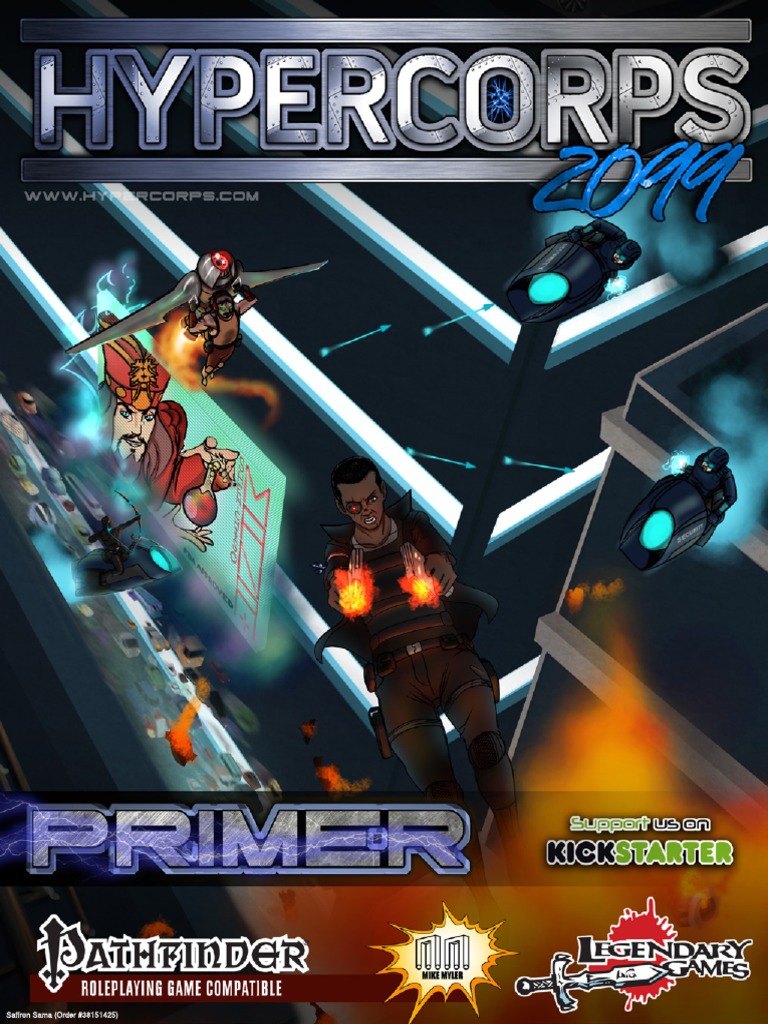 Hypercorps 2099 Pathfinder Primer | PDF | D20 System | Role Playing Games