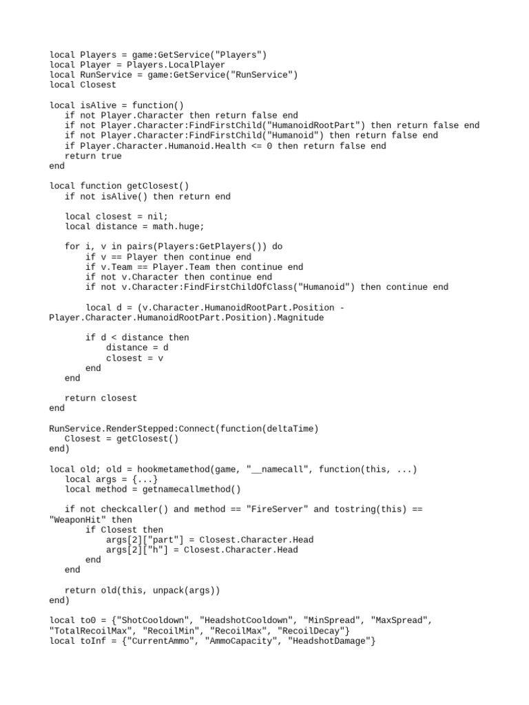 Flag Wars! SILENT AIM & GUN MODS | PDF