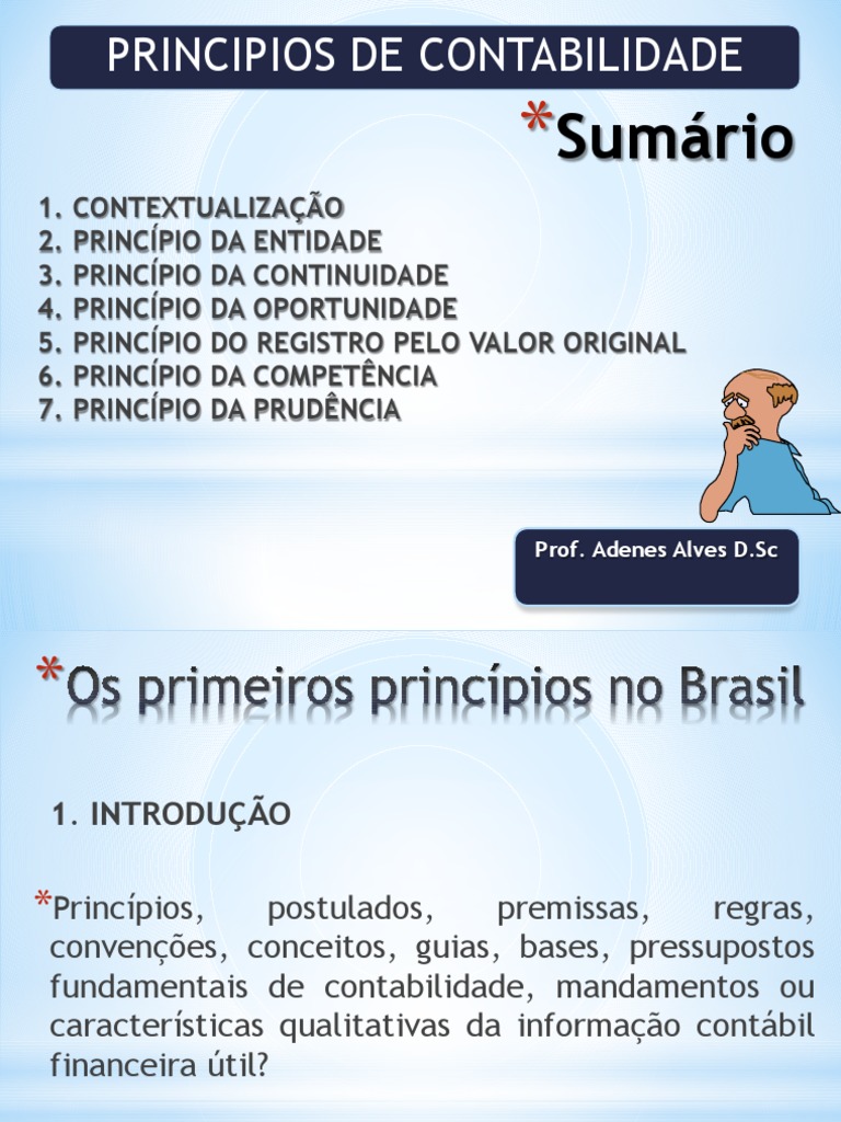 Princípios de Contabilidade | PDF | Contabilidade | Receita
