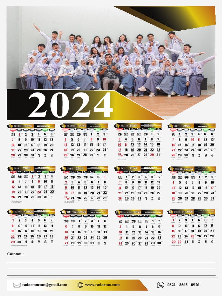 Desain Kalender 2024 | PDF