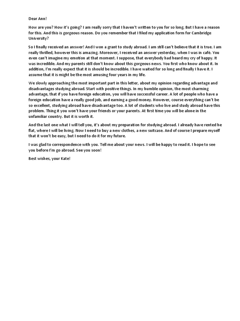 Dear Ann | PDF | Wellness