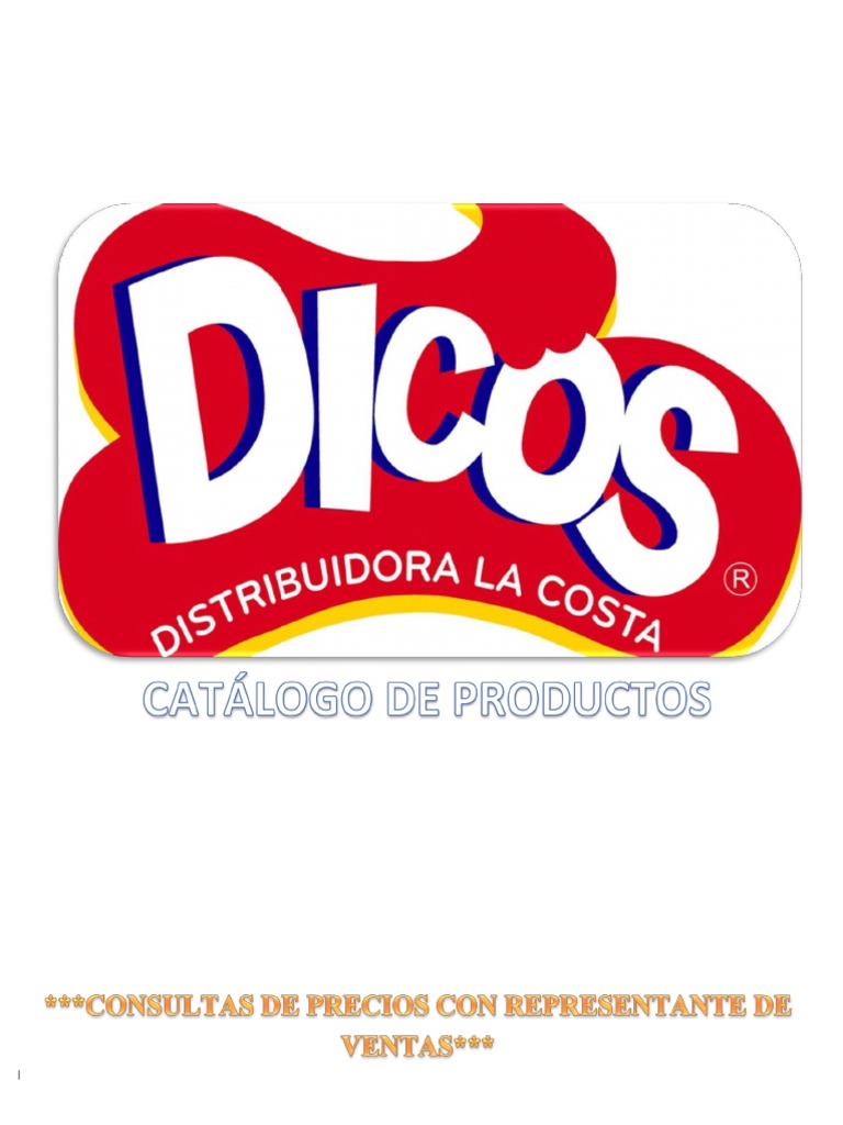 Catalogo Dicos | PDF | Postres | Helado