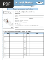 Fiches de Lecture Les Doigts Rouges CE2 | PDF