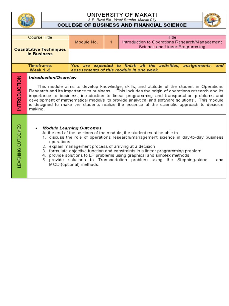 Maximizing Manpower Hours with Linear Programming | PDF | Mathematical ...