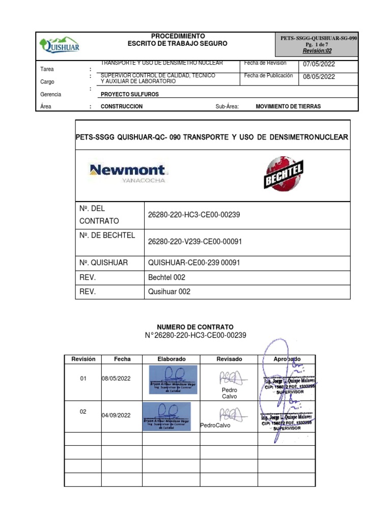 26280-220-V239-Ce00-00091 (002) Densimetro Nuclear | PDF