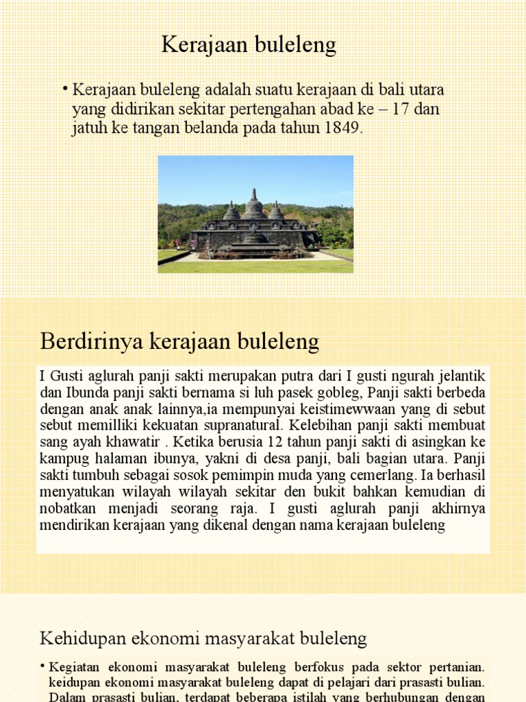 Kerajaan Buleleng | PDF | Sejarah