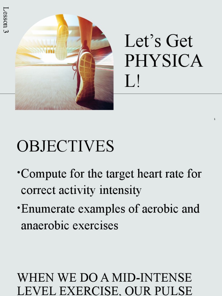 Let's Get Physical! | PDF | Heart Rate | Pulse