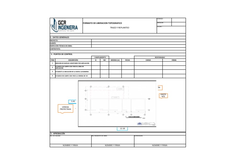 Formato 5: Inspección Técnica de Obra | PDF