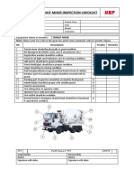 Compactor Daily Inspection Checklist | PDF