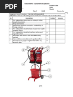 Fire Extinguisher Inspection Report | PDF | Equipment | Manufactured Goods
