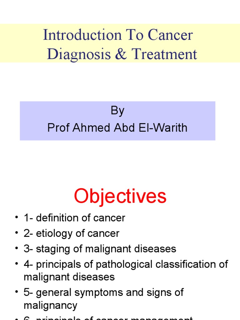 L3 Introduction To Oncology Autosaved Pdf Cancer Oncology