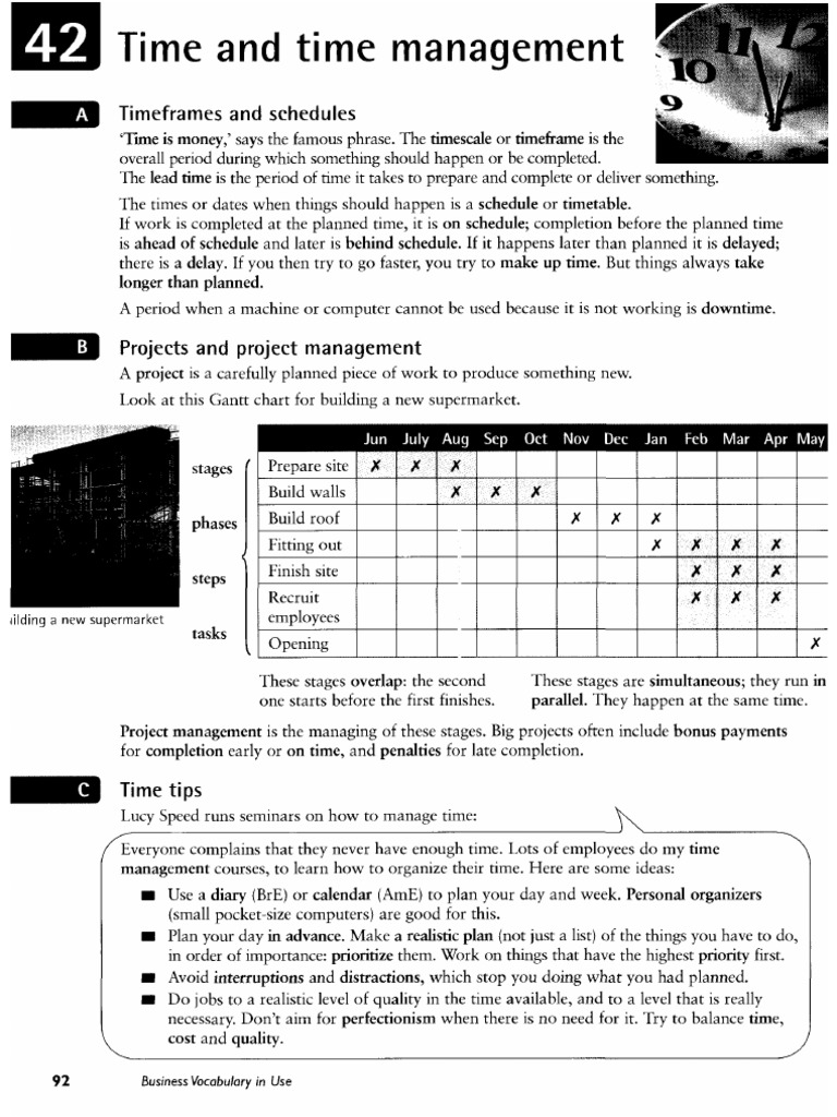 Time Management | PDF