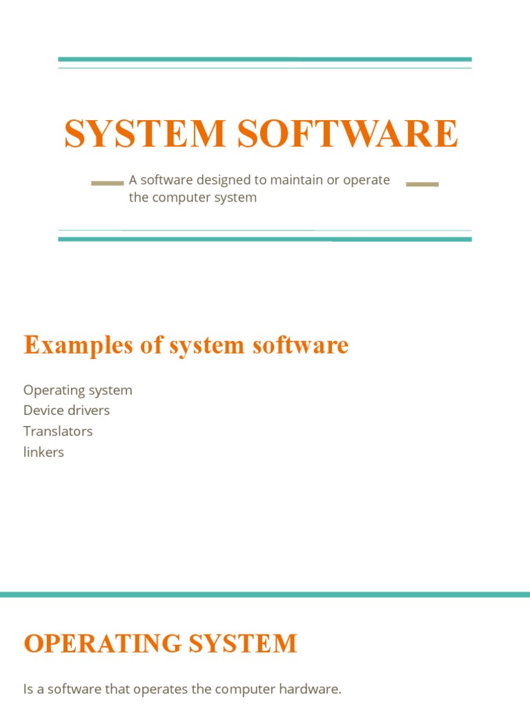 Operating System | PDF | Operating System | Software Operating System | PDF | Operating System | Software