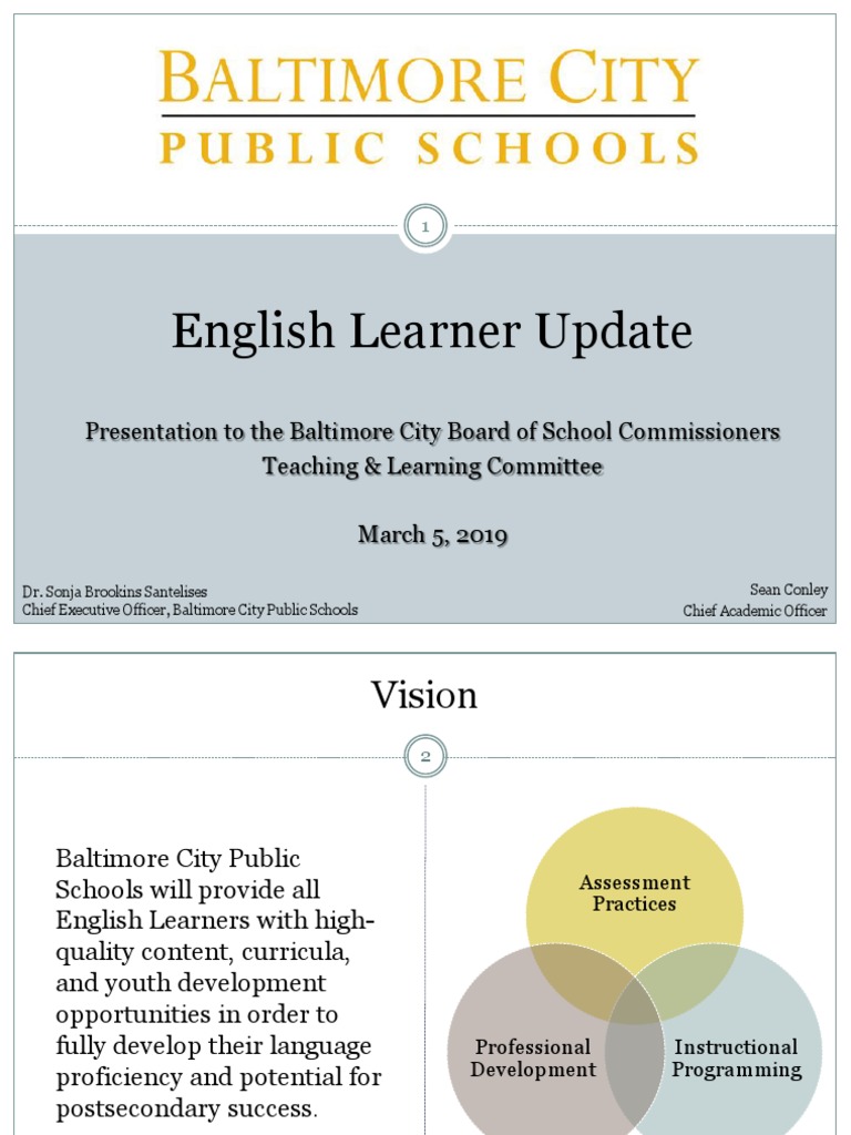 English Learner Update 2019 | Download Free PDF | English As A Second ...