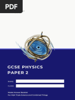 AQA GCSE Physics - Equations & Formulae: Higher Tier Only Separate Physics Only | PDF | Force ...