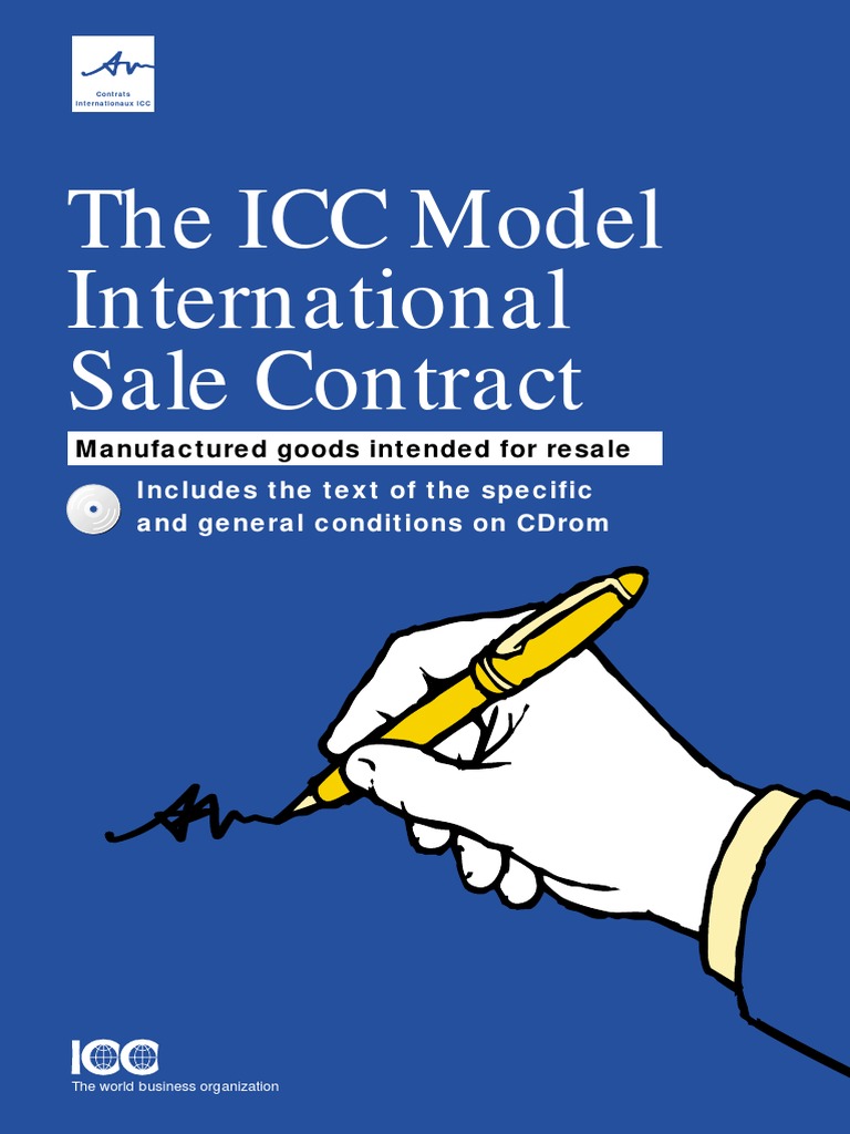 Icc Model International Sale Contract - Compress | PDF | Trade | Economies