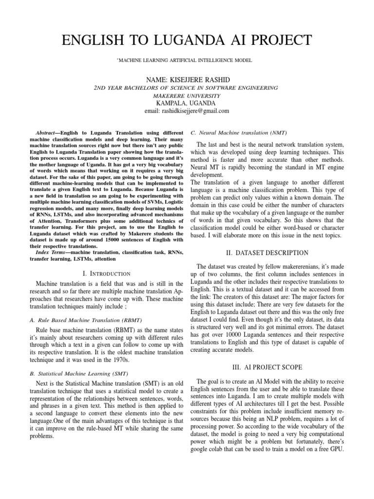 Ai Concept Paper | PDF | Artificial Intelligence | Intelligence (AI ...