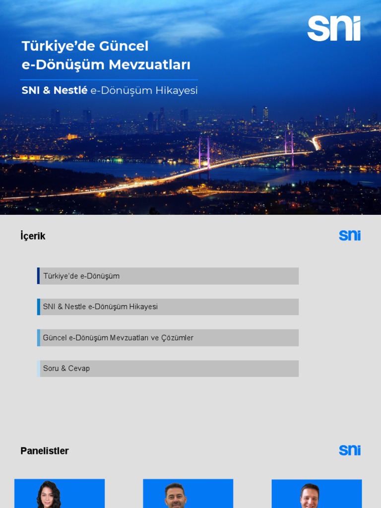 Turkiyede Guncel e Donusum Mevzuatlari Sanal Konferans | PDF