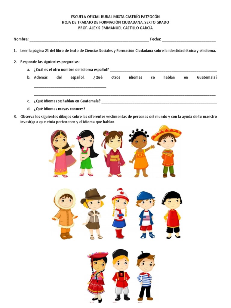 2 La Identidad Étnica y Del Idioma | PDF