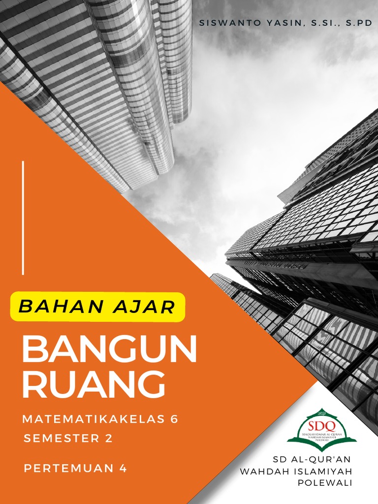 Materi Bangun Ruang: Tabung Kelas 6 | PDF