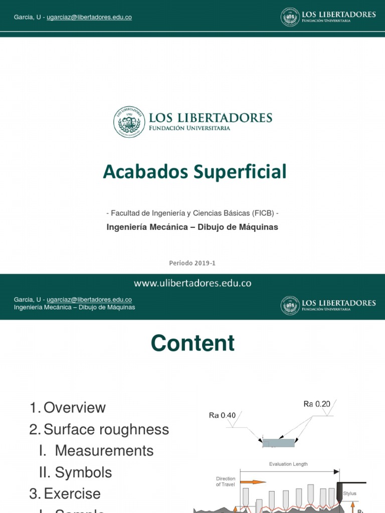 M0707 Acabados Superficial | PDF | Surface Roughness | Root Mean Square