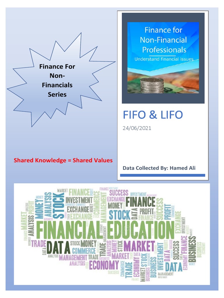 LIFO Vs FIFO Vs FEFO Explained | PDF | Cost Of Goods Sold | Inventory