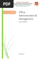 Administrative Office Procedures Overview | PDF | Employment ...