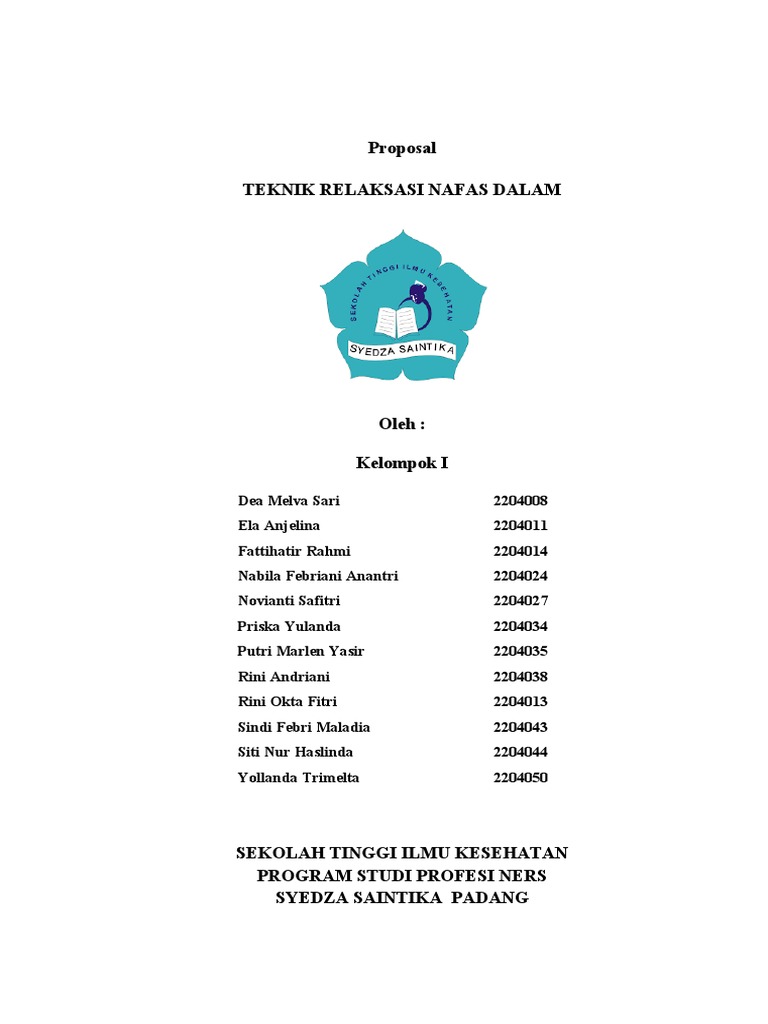Teknik Relaksasi Nafas Dalam | PDF