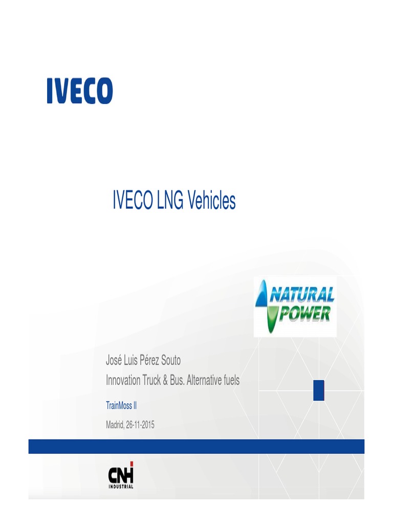 0 - Web - Iveco - Presentacion y Info General GNV-GNL | PDF | Liquefied ...