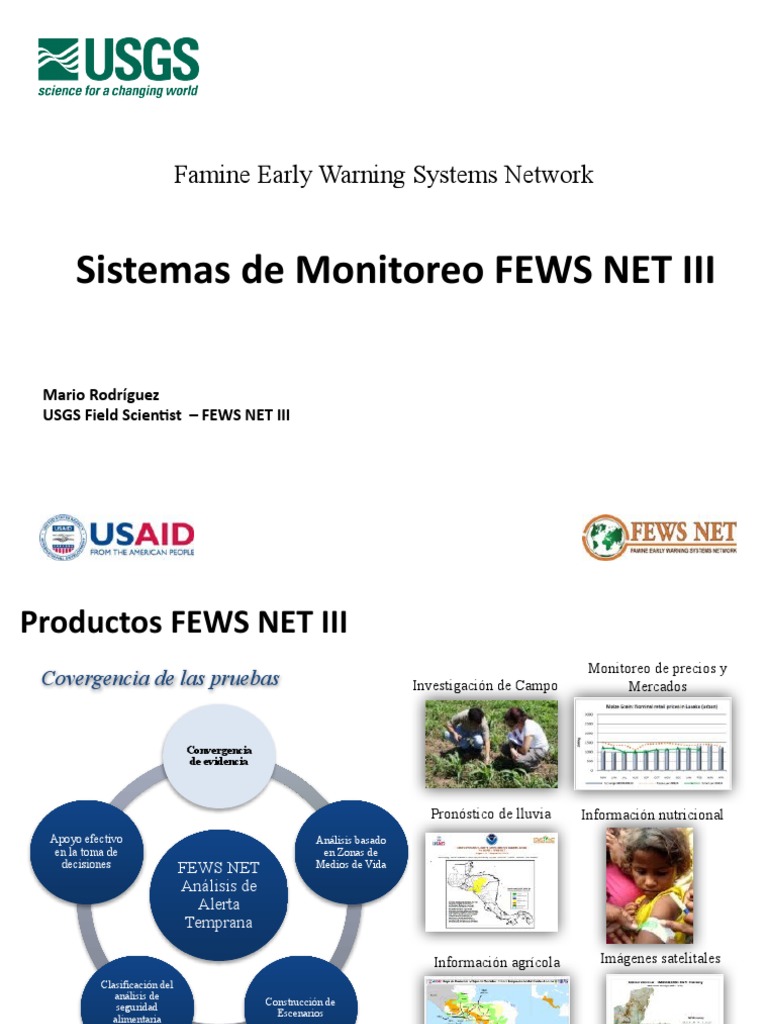 Sistemas de Monitoreo FEWS NET III | PDF | Ciencias de la Tierra