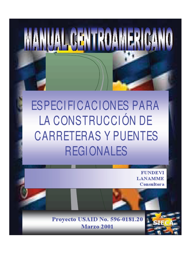 Especificaciones Sieca | PDF | Hormigón | Tubería (transporte de fluidos)