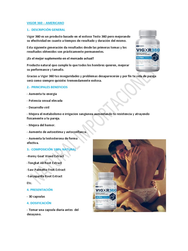 Vigor 360 Información | PDF