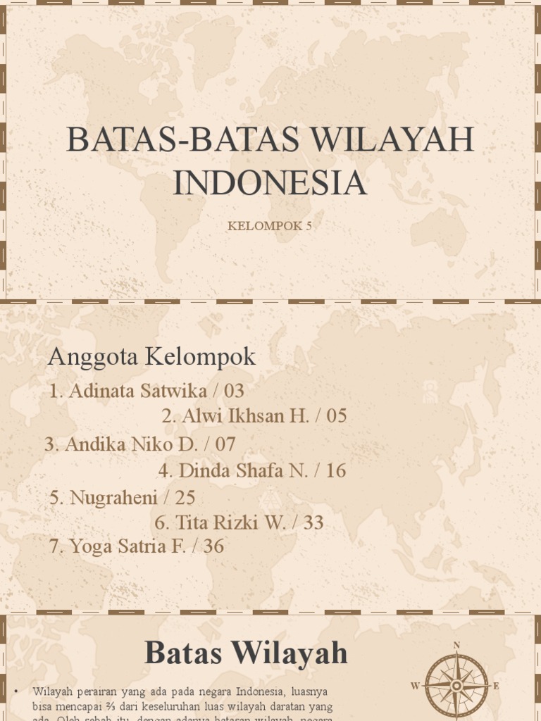 Batas-Batas Wilayah | PDF