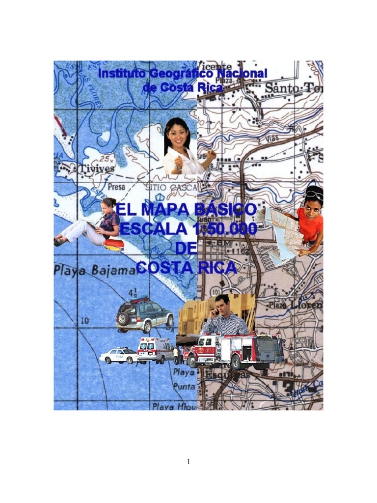 Mapa Basico CR | PDF | Mapa | Azimut