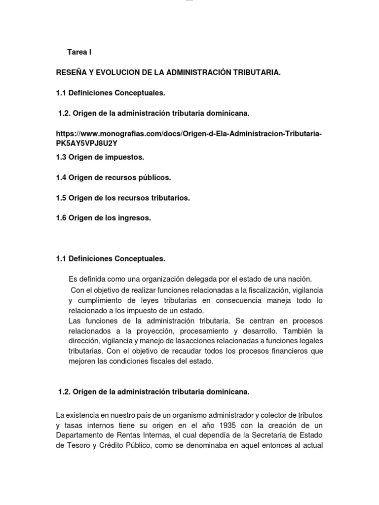 Tarea 1 | PDF | Impuestos | Impuesto sobre la renta Tarea 1 | PDF | Impuestos | Impuesto sobre la renta