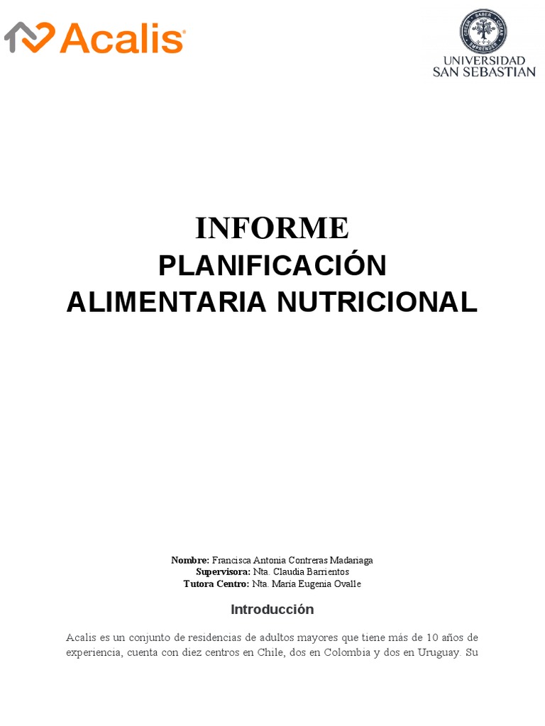 Pan Final | PDF | Almuerzo | Nutrición
