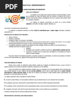 Lista de Verbos para Redactar Metas | PDF | Crecimiento personal y profesional