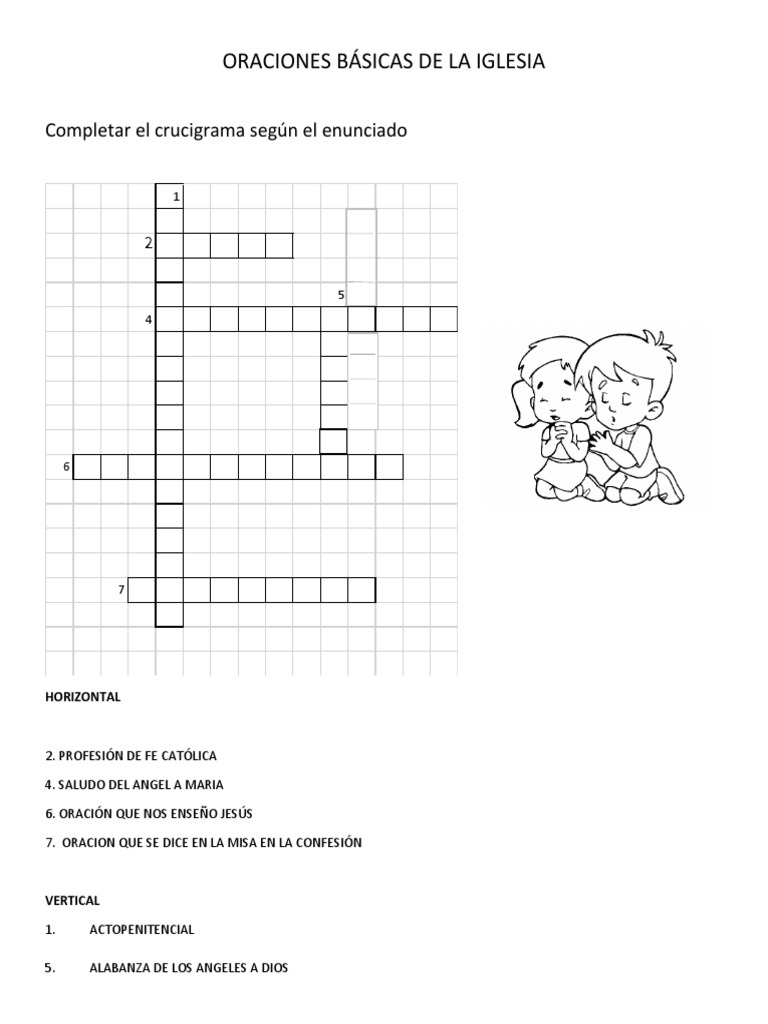 Oraciones Básicas de La Iglesia | PDF | Religión y espiritualidad