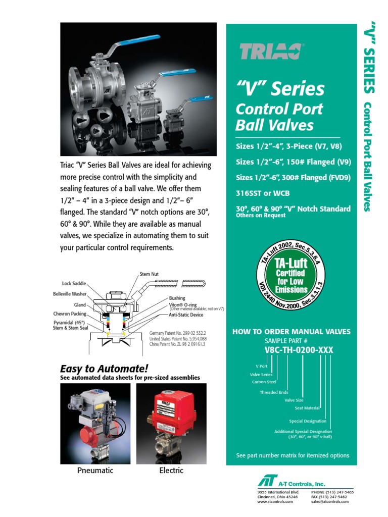 At Controls v9 | PDF | Valve | Mechanical Engineering