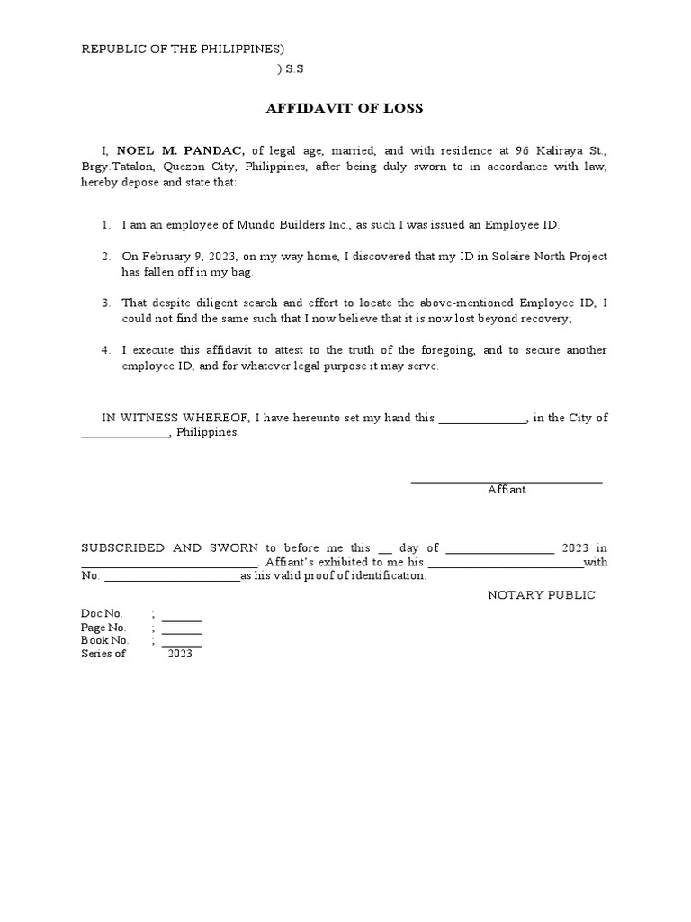 Loss - Company ID | PDF