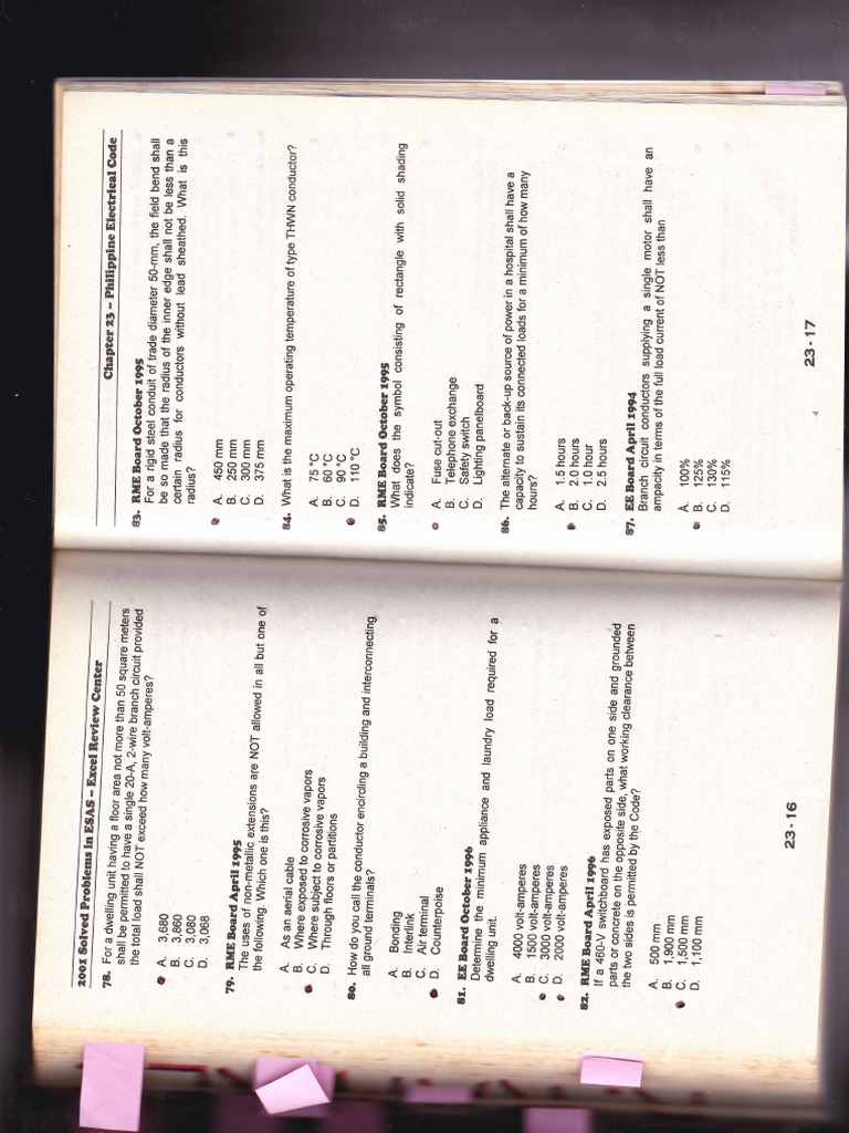 IMG - 0131 ESAS 2001 Solved Problem Objectives 23-15 | PDF IMG - 0131 ESAS 2001 Solved Problem Objectives 23-15 | PDF