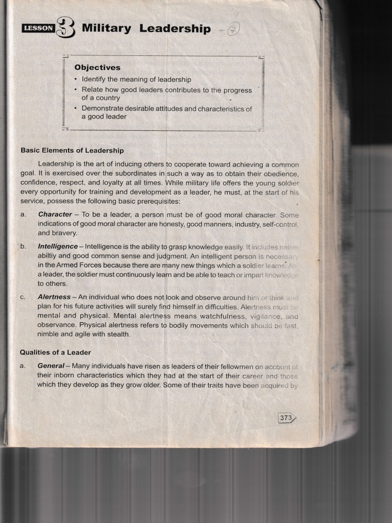 Military Leadership | PDF | Leadership | Morale