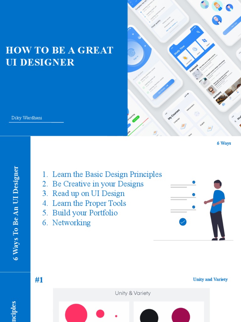 How To Be A Great UI Designer | PDF | Communication | Computing