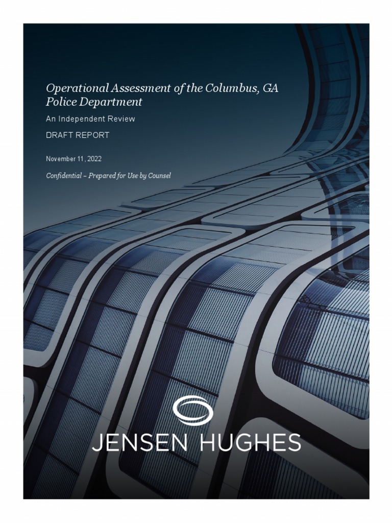 Jensen Hughes Operational Assessment of The Columbus, GA Police ...