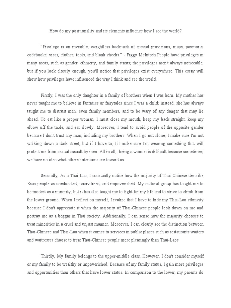 Positionality Statement Download Free Pdf Identity Politics
